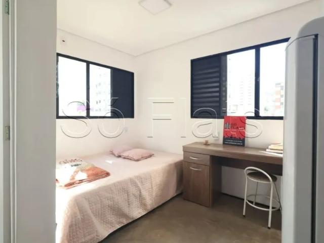 Apartamento com 1 Quarto e 1 banheiro para Alugar, 15 m² por R$ 2.100/Mês