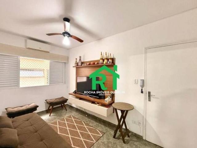 Apartamento com 1 quarto e 1 vaga à venda em Jardim Astúrias, Guarujá