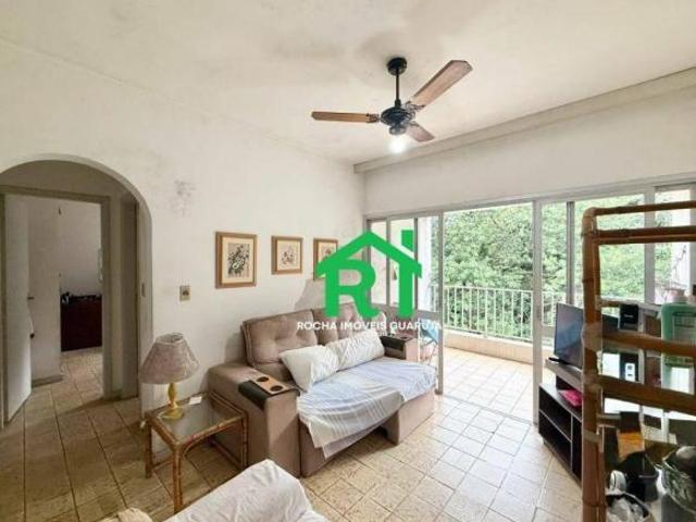 Apartamento com 1 quarto e 1 vaga à venda em Jardim Astúrias, Guarujá