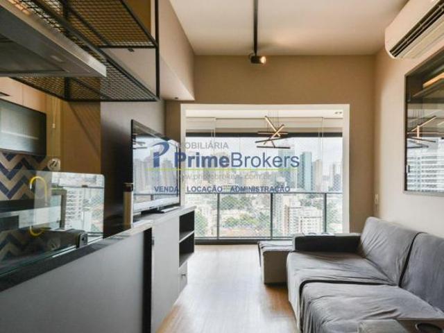 Apartamento com 1 quarto e 1 vaga de 48 m² Vila Mariana