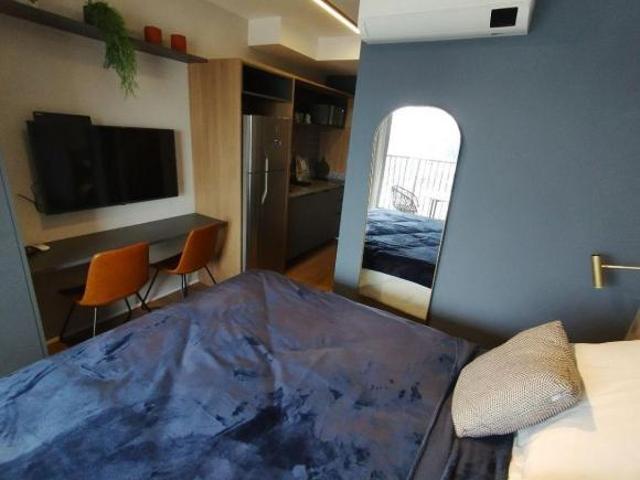 Apartamento com 1 quarto e 27 m² Mobiliado à venda em Vila Mariana