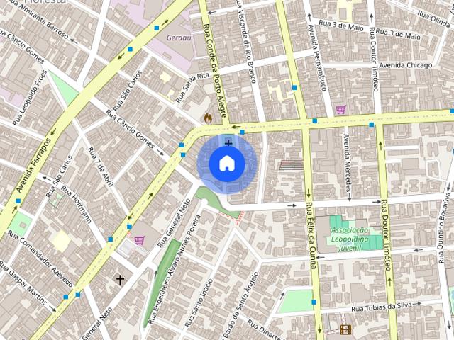Apartamento com 1 quarto e 30m² para alugar em Moinhos de Vento, Porto Alegre