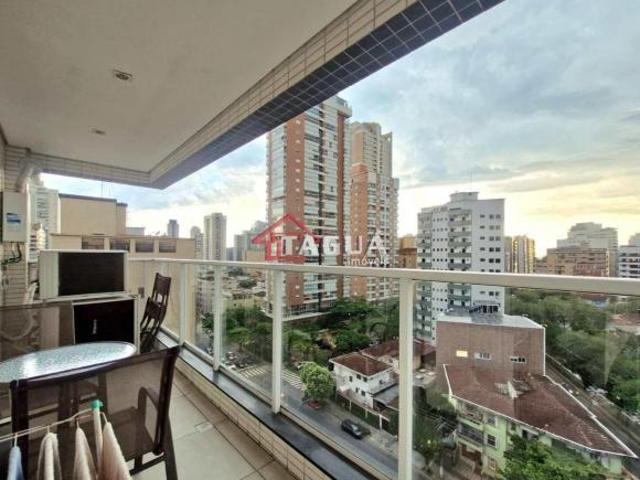 Apartamento com 1 quarto, Embaré, Santos R$ 695 mil, Cod: 1044