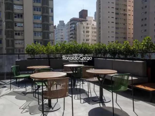 Apartamento mobiliado 1 quarto, 1 suite 1 vaga café da manhã