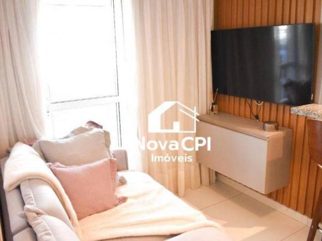 Apartamento com 1 Quarto Mobiliado Prédio Com Lazer