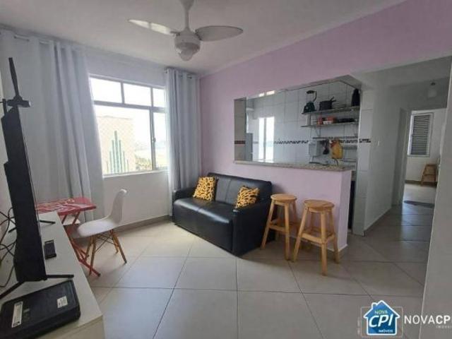 Apartamento com 1 Quarto na Guilhermina Frente Mar