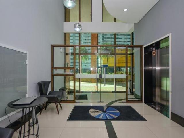 Apartamento com 1 quarto, semi mobiliado no Centro