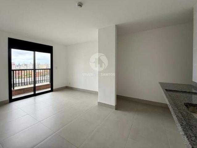 Apartamento com 1 quarto sendo 1 suíte na Aparecida em Santos