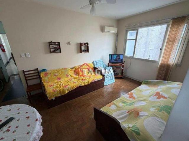 Apartamento com 1 quarto, Pompéia, Santos R$ 379 mil, Cod: 885