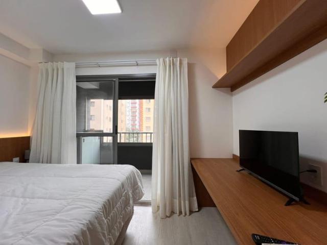 Apartamento com 1 Quarto para alugar, 24m² Vila Santa Cata