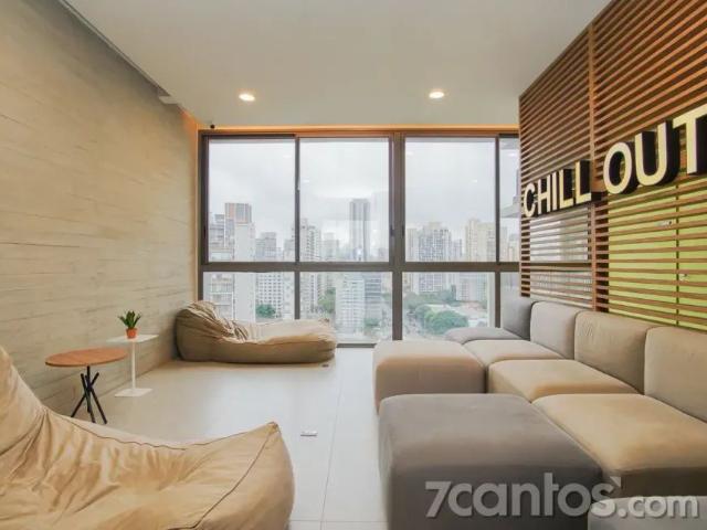 Apartamento com 1 Quarto para alugar, 25m² Santo Amaro
