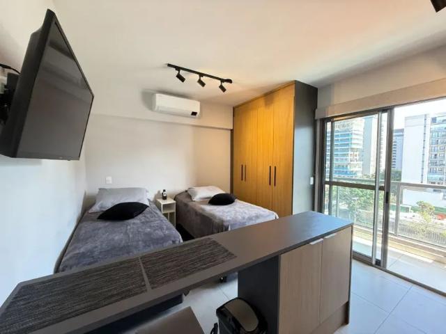 Apartamento com 1 Quarto para alugar, 26m² Indianópolis