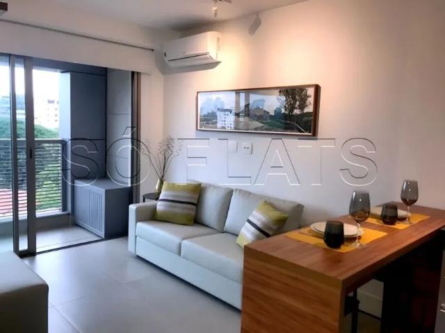 Apartamento com 1 Quarto para alugar, 35m² Itaim Bibi