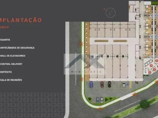 Apartamento com 1 Quarto para alugar, 35m² Vila Nova Cidade Universitaria