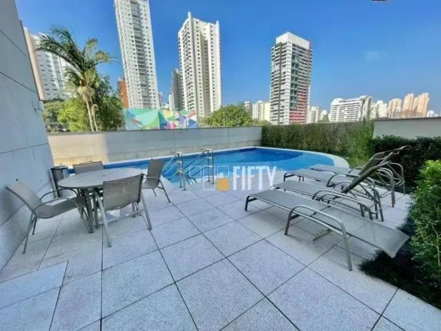Apartamento com 1 Quarto para alugar, 38m² Brooklin