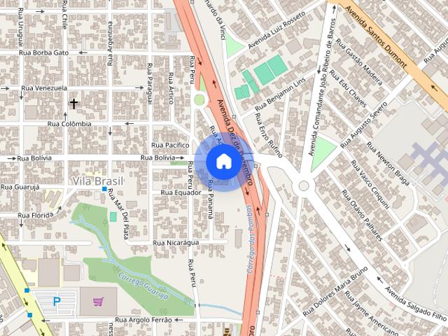 Apartamento com 1 quarto para alugar, 40 m² por R$ 760/mês Jardim Indianápolis Londrina/PR