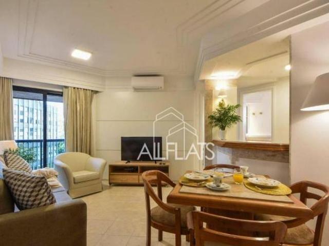 Apartamento com 1 quarto para alugar, 43 m² Itaim Bibi São Paulo/SP