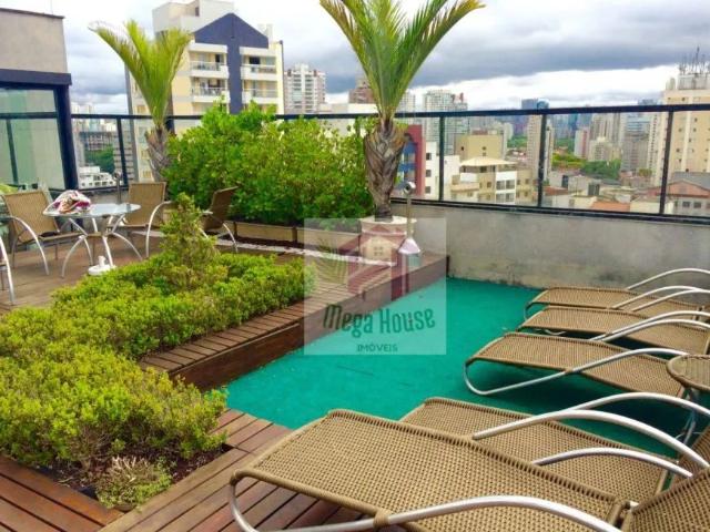 Apartamento com 1 Quarto para alugar, 50m² Vila Olímpia