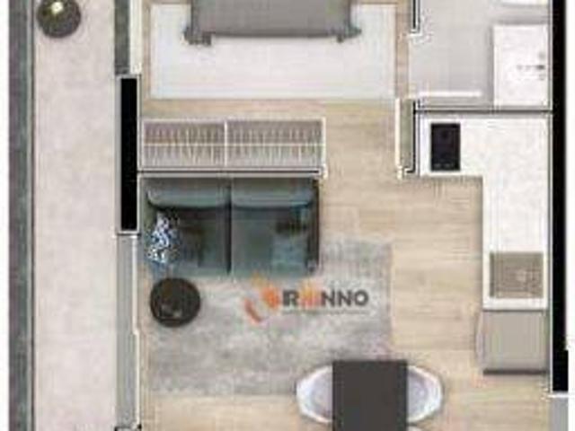 Apartamento com 1 suíte, 29.96 m² no bairro Batel