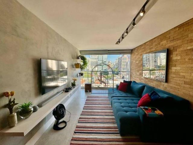 Apartamento com 1 suíte à venda, 80 m² por R$ 2.700.000 Vila Nova Conceição São Paulo/SP