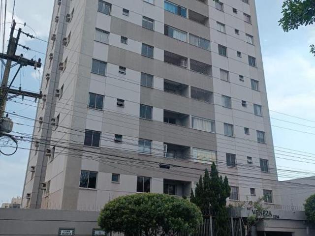 Apartamento com 1 suíte e 2 quartos no 10º andar com armários e Ar condicionado