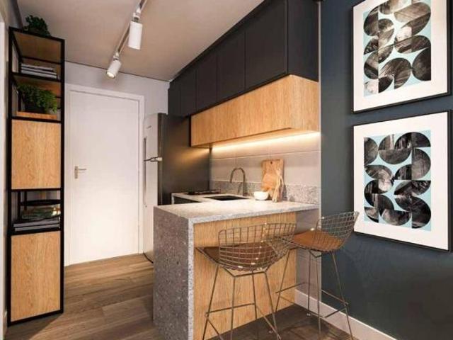 Apartamento com 21 m² e 1 quarto à venda no Centro