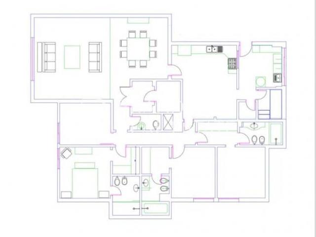 Apartamento com 225 m², 3 quartos sendo 3 suítes à venda no bairro Morumbi