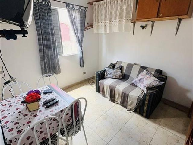 Apartamento Com 22 m² Ocian Praia Grande Sp