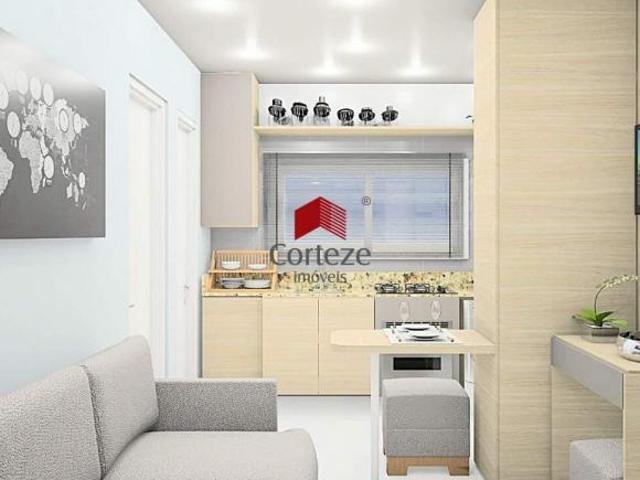 Apartamento com 25m² 1 quarto, à venda, no bairro Cajuru em Curitiba