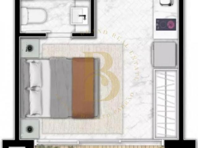 Apartamento com 27 m², 1 quarto sendo 0 suíte à venda no bairro Itaim Bibi