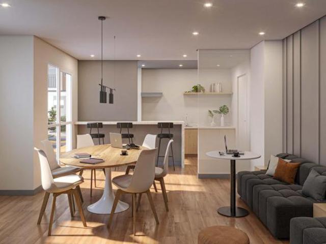Apartamento Com 27m² 1 dormitório e varanda. 8 min a pé da Estação Santo Amaro