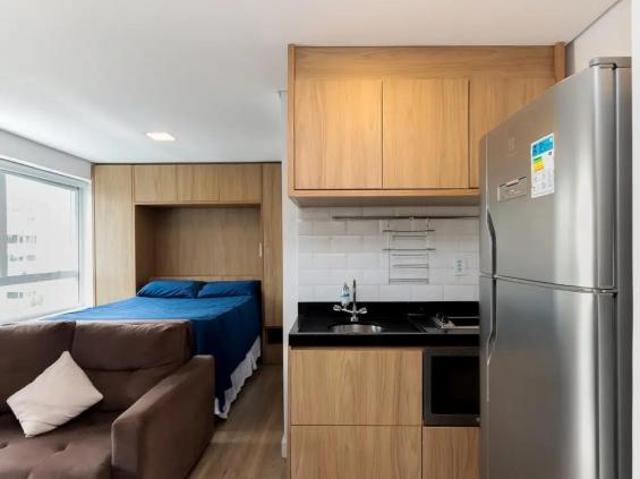 Apartamento com 29M² 1 dormitório e 1 vaga de garagem. 8 Min. da Fradique Coutinho