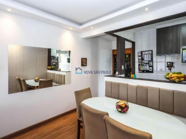 Apartamento com 2 varandas e 3 dormitórios,2 vagas !