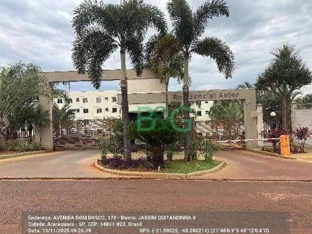 Apartamento à venda, 39 m² por R$ 92.444,76 Jardim Quitandinha II Araraquara/SP