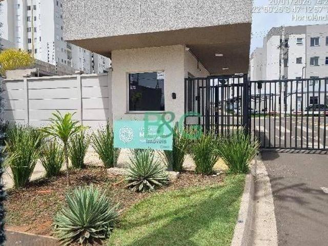 Apartamento com 2 dorm à venda, 39 m² por R$ 96.000 PARQUE BELLAVILLE HORTOLANDIA/SAO PAULO
