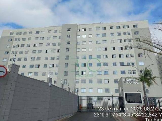 Apartamento com 2 dorm à venda, 40 m² por R$ 132.366,56 Jardim da Luz Taubaté/SP