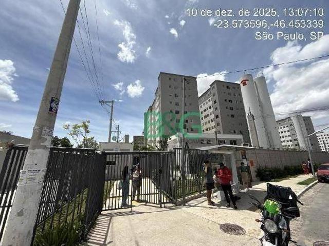Apartamento com 2 dormitórios à venda, 40 m² por R$ 144.351,52 Fazenda Caguaçu São Paulo/SP