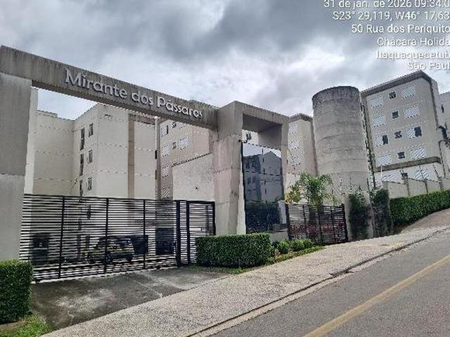Apartamento com 2 dorm à venda, 41 m² por R$ 111.026,16 Chácara Holiday Itaquaquecetuba/SP