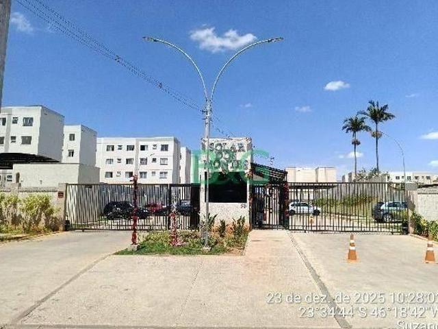 Apartamento com 2 dormitórios à venda, 40 m² por R$ 122.091,53 Chácara Estância Paulista Suzano/