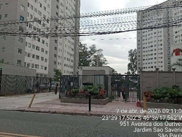 Apartamento com 2 dorm à venda, 42 m² por R$ 128.437,87 Jardim São Savério São Paulo/SP