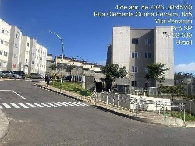 Apartamento com 2 dorm à venda, 43 m² por R$ 129.948,90 Vila Perracini Poá/SP