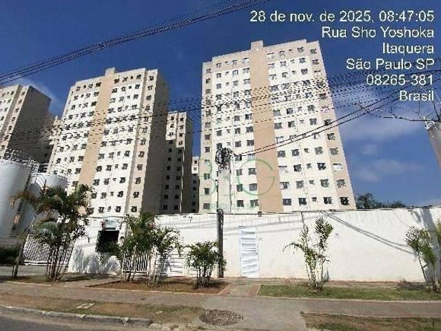 Apartamento com 2 dorm à venda, 45 m² por R$ 124.509,18 Gleba do Pêssego São Paulo/SP