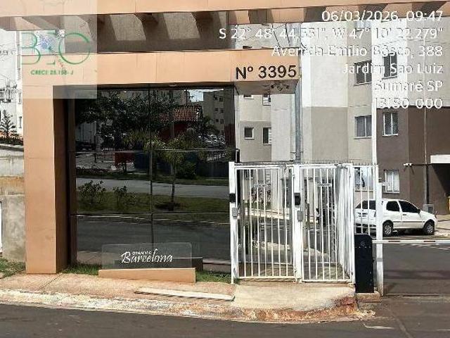 Apartamento com 2 dorm à venda, 45 m² por R$ 126.322,42 Distrito Nova Veneza Sumaré/SP