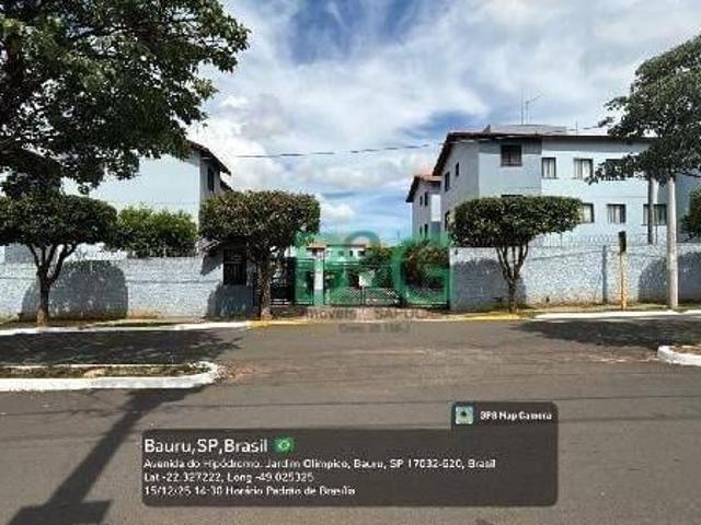 Apartamento à venda, 46 m² por R$ 100.741,08 Vila Carolina Bauru/SP