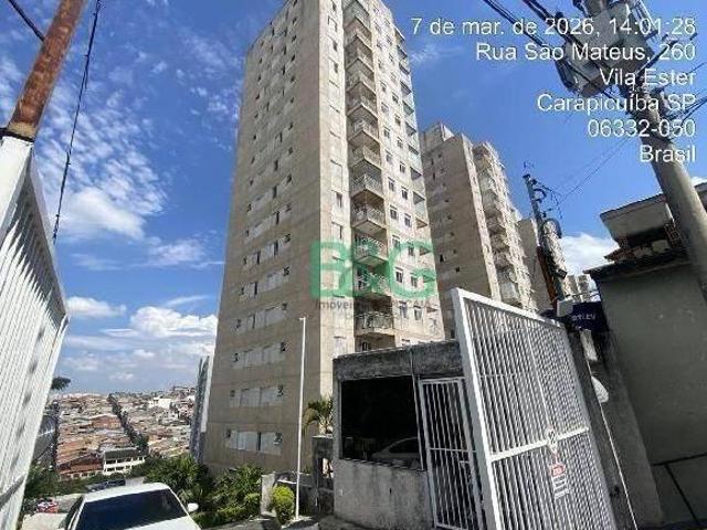Apartamento com 2 dorm à venda, 49 m² por R$ 231.256 Vila Ester Carapicuíba/SP