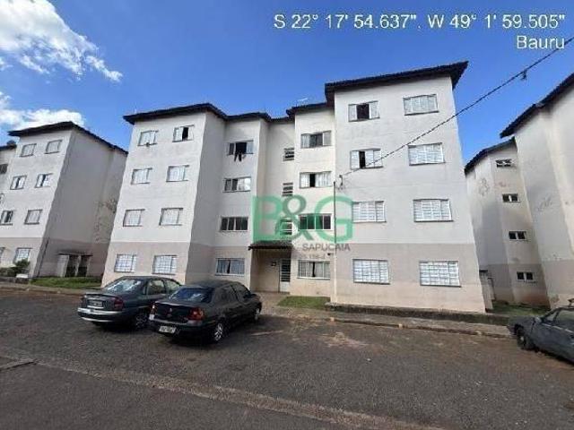 Apartamento com 2 dorm à venda, 52 m² por R$ 140.758 Núcleo Habitacional Mary Dota Bauru/SP