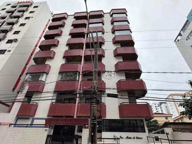 Apartamento com 2 dorm + quarto de serviço na Guilhermina em Praia Grande SP