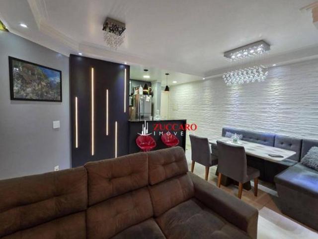 Apartamento com 2 dorm. 1suíte à venda, 65 m² Vila Endres Guarulhos/SP