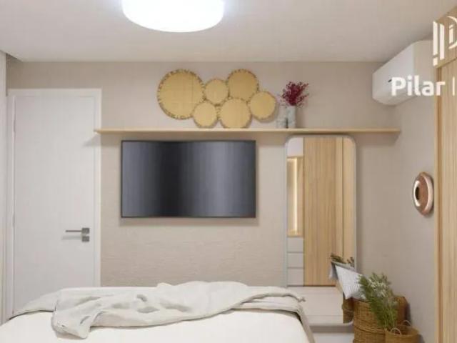 Apartamento com 2 dormitÃ³rios Ã venda, 53 mÂ² por R$ 640.000 Aquiraz /CE