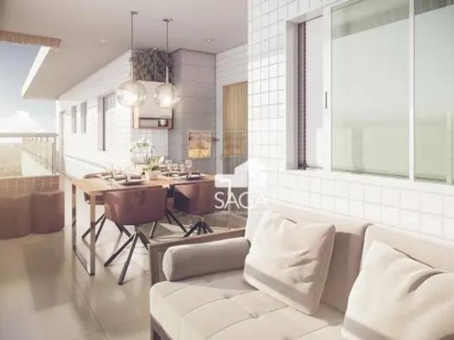 Apartamento com 2 dormitórios à venda, 74 m² por R$ 750.000,00 Boqueirão Praia Grande/SP